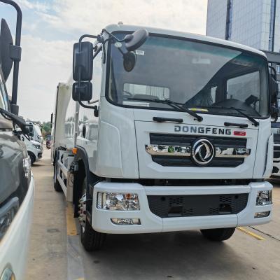 China Dongfeng Captain Rear Loader Garbage Truck Compactor Refuse Waste Collection Vehicle for sale