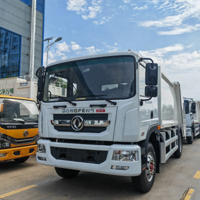 China Dongfeng Captain Rear Loader Garbage Truck Compactor Refuse Waste Collection Vehicle for sale