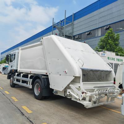China Dongfeng Captain Rear Loader Garbage Truck Compactor Refuse Waste Collection Vehicle for sale