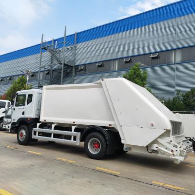 China Dongfeng Captain Rear Loader Garbage Truck Compactor Refuse Waste Collection Vehicle for sale
