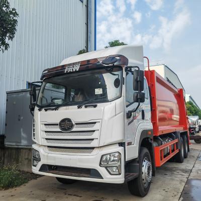China FAW JK6 Waste Compactor Refuse Collection Garbage Truck Refuse Collection Compression Machine Vehicle for sale