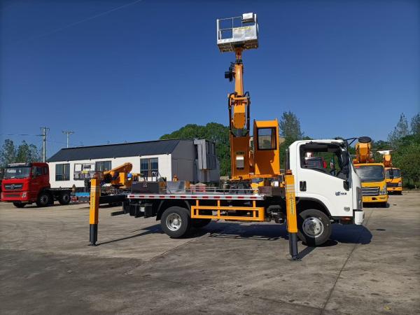 Quality ISUZU 18meter Aerial Platform Bucket Lift Work Lifting Working Manlift Truck for sale