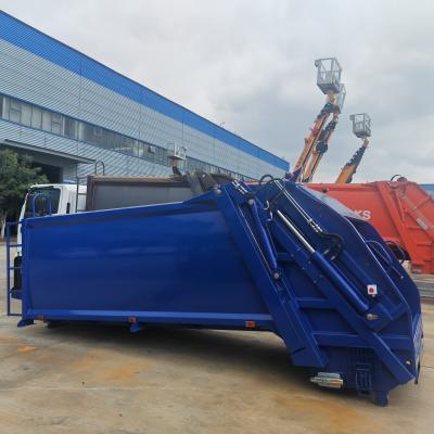 China Compactor Garbage Truck Container Bin Anticorrosion Steel Upper Body Structure for sale