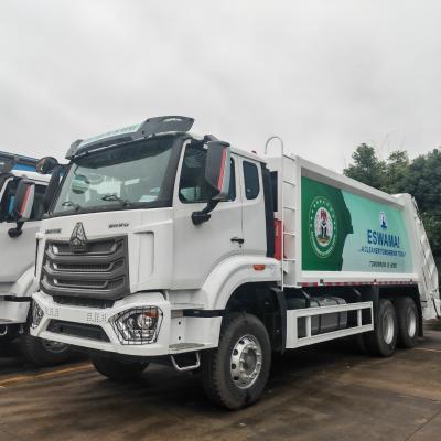China HOWO 20cbm Garbage Compactor Truck Refuse Collection Truck Sanitation Vehicle For Waste Collection for sale