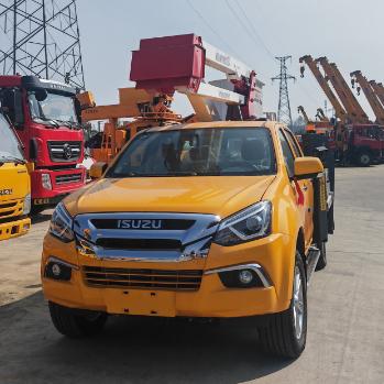 Quality ISUZU 13.5Meter Aerial Platform Bucket Lift Work Lifting Working Manlift Truck for sale