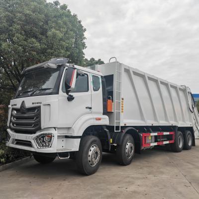 China HOWO 30cbm Compactor Compression Waste Compactor Collection Refuse Compressed Collector Garbage Truck for sale