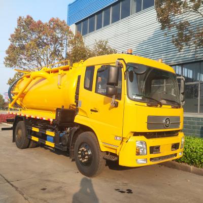 China CLW Brand Heavy Duty Vacuum Sewage Suction Truck for sale