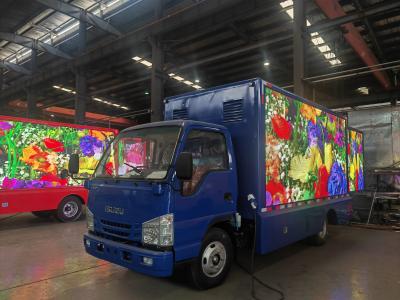 China ISUZU Mobile LED Advertising Truck Digital Billboard Vehicle with Outdoor Full Color P4 P5 LED Screen for Promotion for sale
