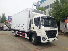 ISUZU Intelligent Live Baby Chick Day Old Chicken Transport Unità a doppia temperatura camion di consegna pollame