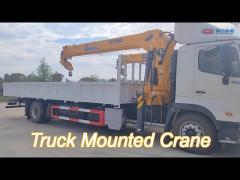 hino 700 truck mounted mobile crane , xcmg 12ton gsqs300-5 straight crane