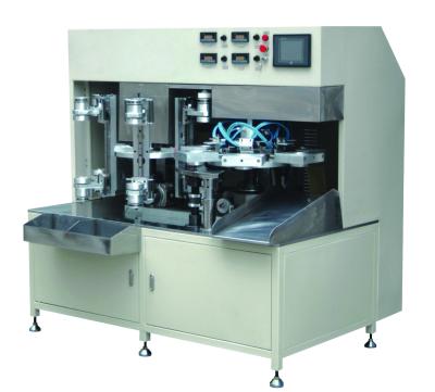 China Full Auto ECO Filter Machine , Rotary 5 Pcs / Min Hot Plate Welding Machine for sale