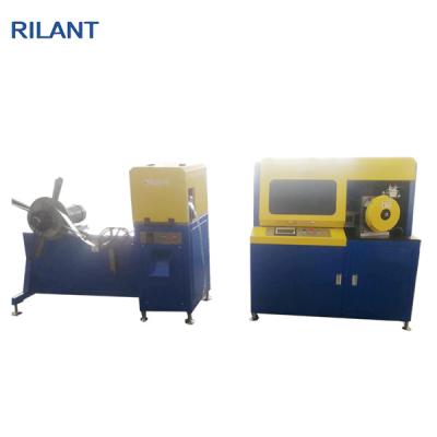 China Spiral Tube Making Machine , Perforated Core Filter Production Machinery for sale