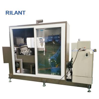 China Automotive Parts Deburring Machine , High Speed Die Castings Burr Removing Machine for sale