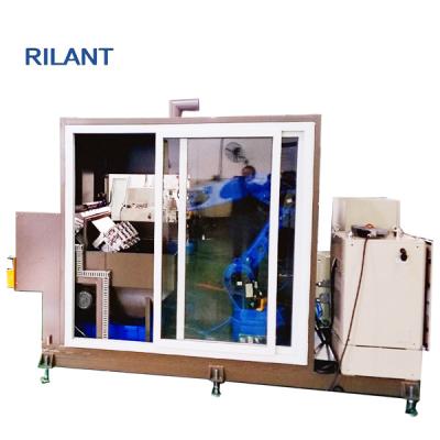China 3000 * 1150 * 1700mm Vibratory Deburring Machine , Six Axis Aluminum Deburring Machines for sale