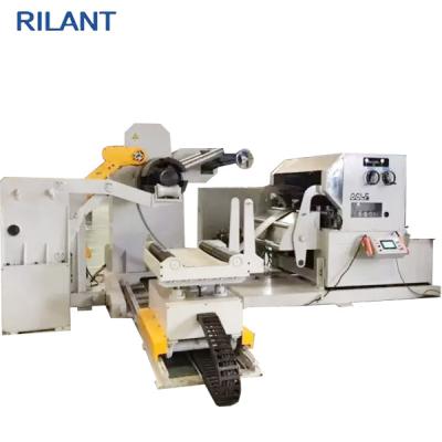 China Uncoiler Feeding Leveling Steel Coil Cutting Machine , Fast Automatic Cut To Length Machines for sale