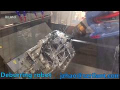 Die casting deburring machine