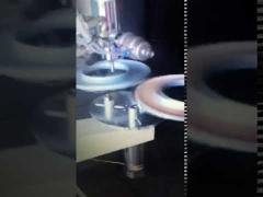 End Cap Gluing Car Air Filter Making Machine 1800 × 1400 × 1700mm Size 1 Year Warranty