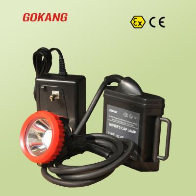 China ATEX certification led mining headlamp and miners cap lamp, Gokang best quality cordless mining headlight for sale