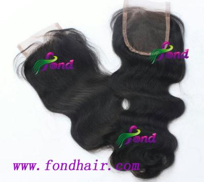 China 100% Virgin Remy Hair Closure for sale