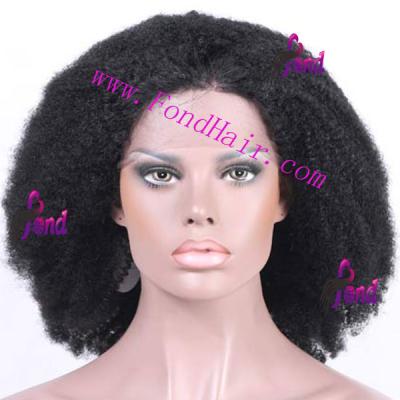 China 100% Virgin Remy Hair Full Lace Wig for sale