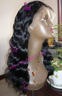 China 100% Virgin Remy Hair Full Lace Wig for sale