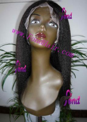 China 100% Virgin Remy Hair Full Lace Wig for sale