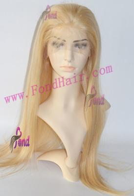 China 100% Virgin Remy Hair Full Lace Wig for sale