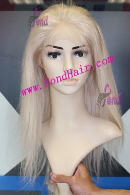 China 100% Virgin Remy Hair Front Lace Wig for sale