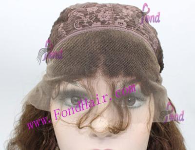 China 100% Virgin Remy Hair Front Lace Wig for sale