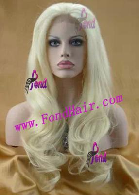 China 100% Virgin Remy Hair Front Lace Wig for sale