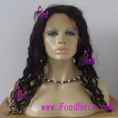China 100% Viring Remy Hair Front Lace Wig for sale