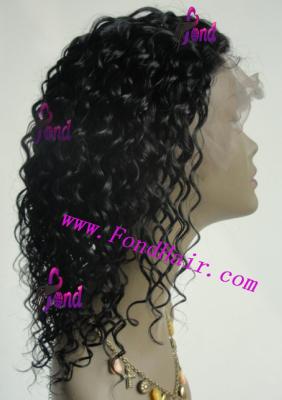 China 100% Virgin Remy Hair Front Lace Wig for sale
