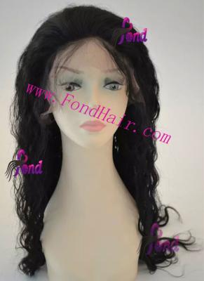 China 100% Virgin Remy Hair Front Lace Wig for sale