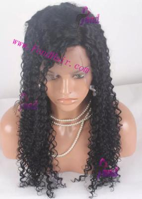 China 100% Vrigin Remy Hair Front Lace Wig for sale