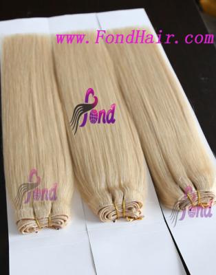 China 100% Virgin Remy Hair Machine Made Hair Weave for sale