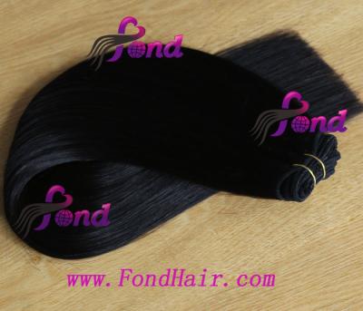 China 100% Virgin Remy Hair Machine Made Hair Weave for sale