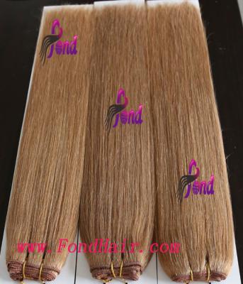 China 100% Virgin Remy Hair Machine Made Hair Weave for sale