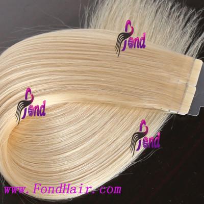 China 100% Virgin Remy Hair Pre-taped Hair Extension for sale