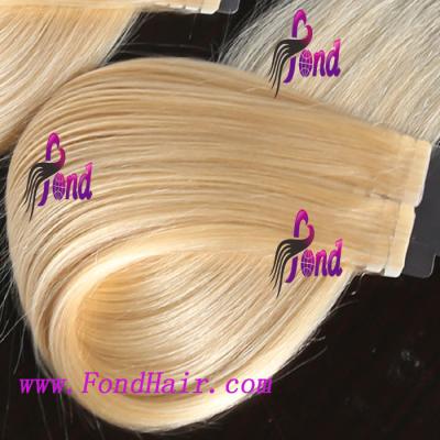 China 100% Virgin Remy Hair Pre-taped Hair Extension for sale