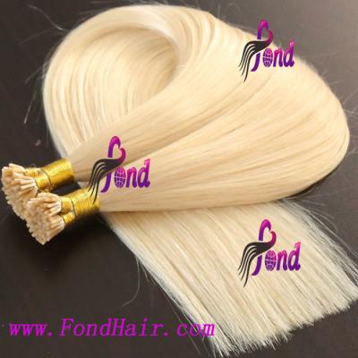 China 100% Virgin Remy Hair I tip hair extensin for sale