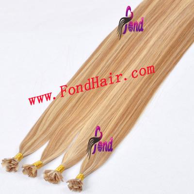 China 100% Virgin Remy Hair Flat Tip Hair Extension for sale
