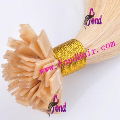 China 100% Virgin Remy Hair Flat Tip Hair Extension for sale