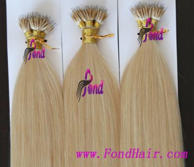 China 100% Virgin Remy Hair Nano Ring Hair Extension for sale