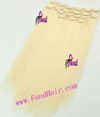 China 100% Virgin Remy Hari Clip In Hair Extension for sale