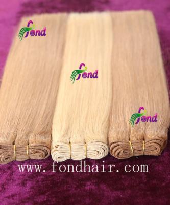 China 100% Virgin Remy Hair Machine Made Hair Weave for sale