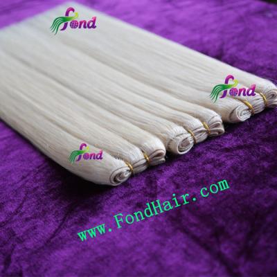 China 100% Virgin Remy Hair Machine Made Hair Weave for sale