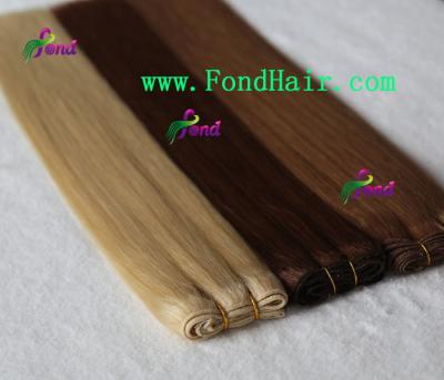 China 100% Virgin Remy Hair Machne Made Hair Weave for sale