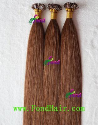 China 100% Virgin Remy Hair Flat Tip Hair Extension for sale