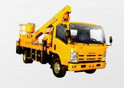 China Operating Radius 7.6m Boom Lift Truck XZJ5067JGK Horizontal Reaches Up To 18 Meters for sale