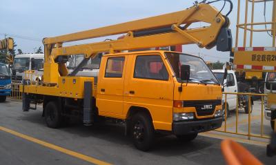 China Three telescopic arms can expand Boom Lift Truck Lifting Capacity 5000 XZJ5110JGK for sale